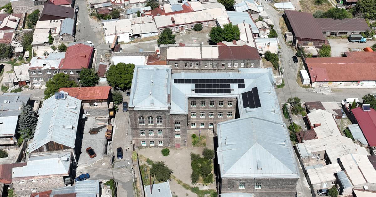 Gyumri Basic School No. 6 – Projects – Ohm Energy